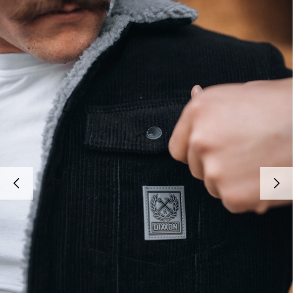 DIXXON | Jackets & Coats | Dixxon Mens Black Corduroy Shirt Jacket ...